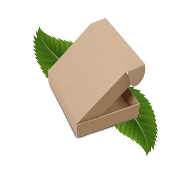 Self-Locking Box Large Kraft Box - 380x280x80mm - (Pack of 10) – Enviromall